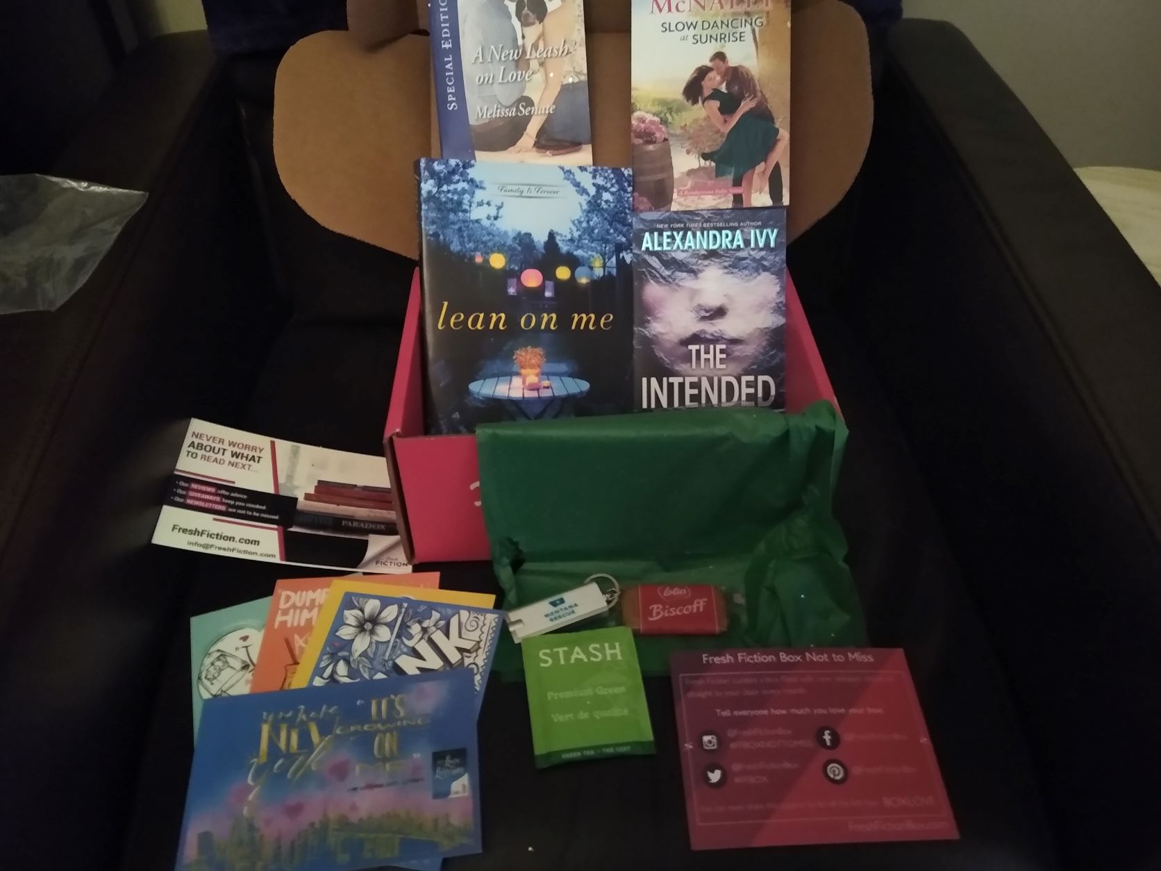 Unboxing and Review: Fresh Fiction Box (January 2020) – Loraine Nunley ...