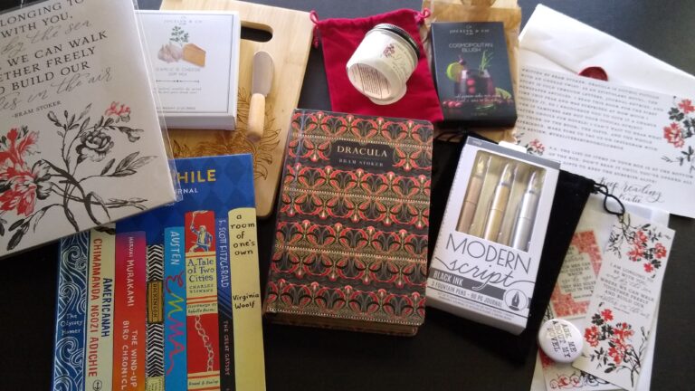 Unboxing and Review: Literary Book Club Subscription Box (October 2021 ...