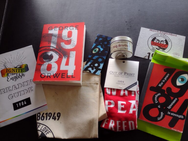 Unboxing and Review: Ignite English Book Subscription Box (March 2022 ...