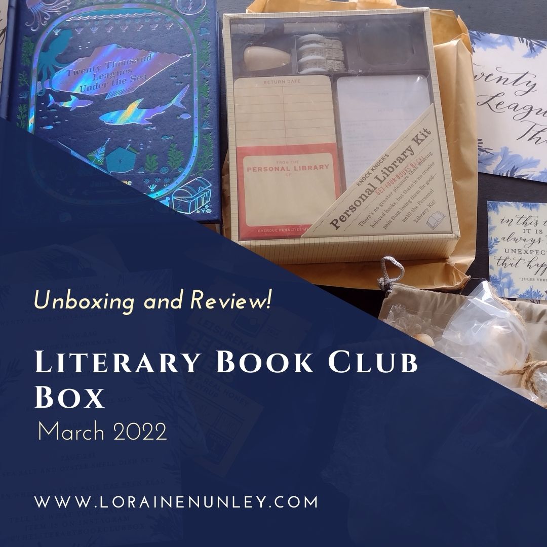 Unboxing and Review: Literary Book Club Subscription Box (March 2022 ...