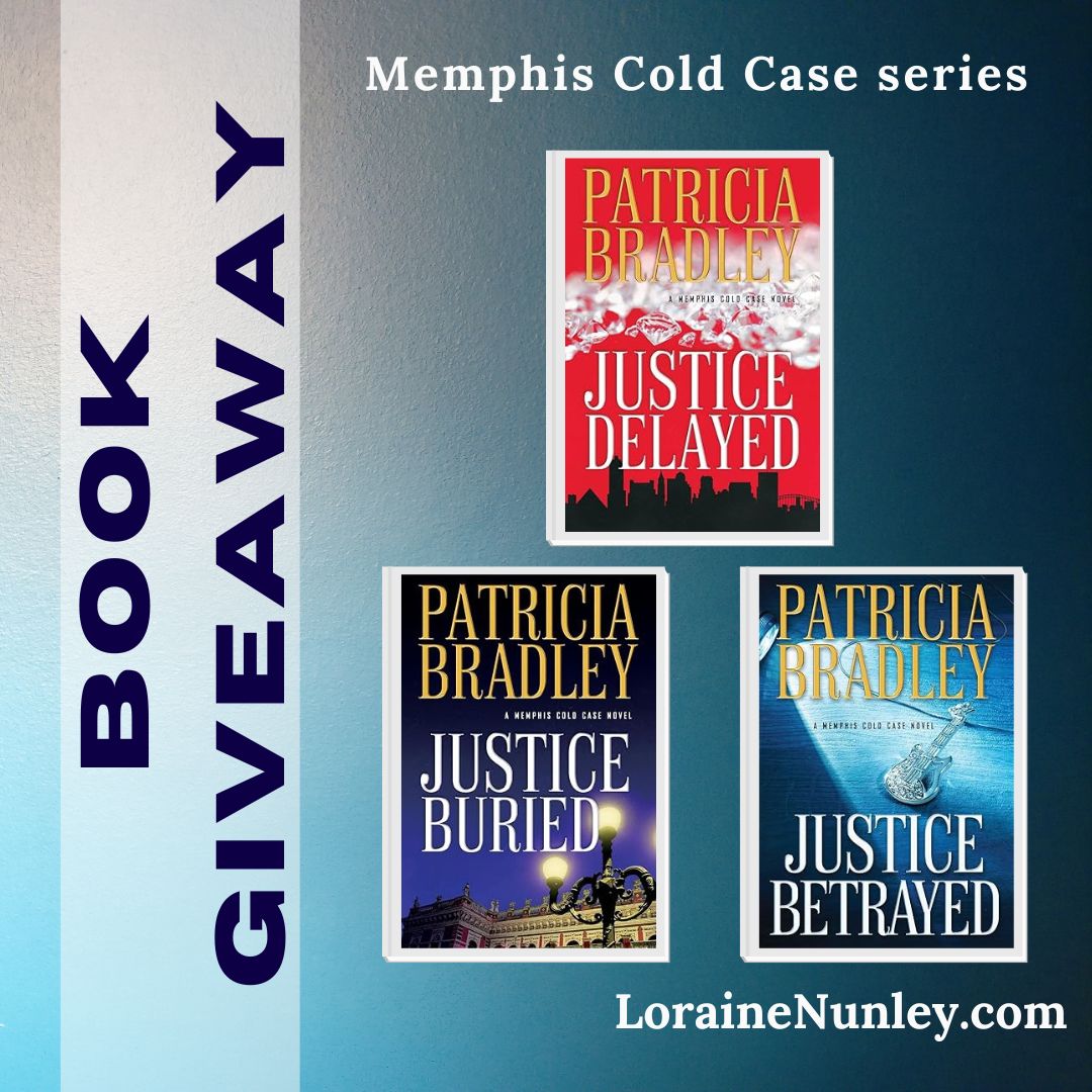 Book Giveaway: Memphis Cold Case series (1-3) by Patricia Bradley ...