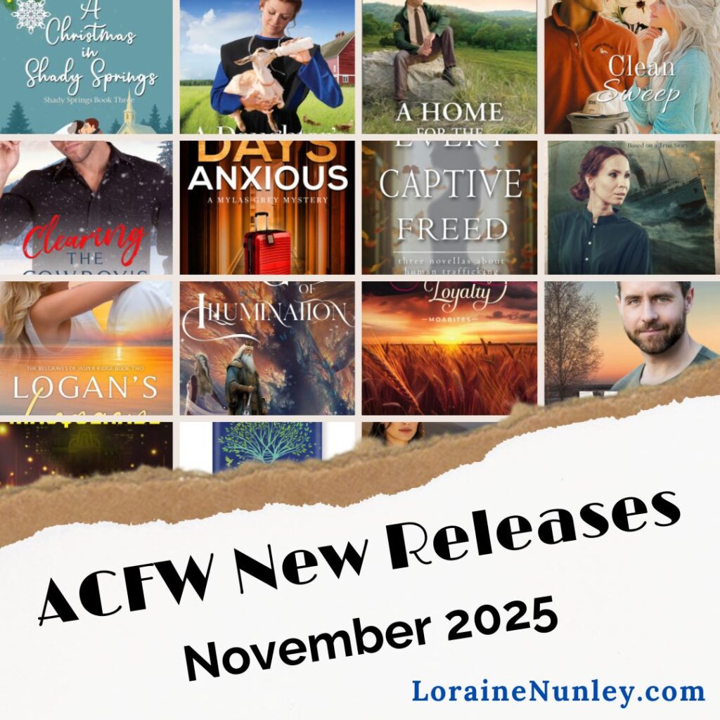 November 2025 New Releases from ACFW Authors – Loraine Nunley, Author